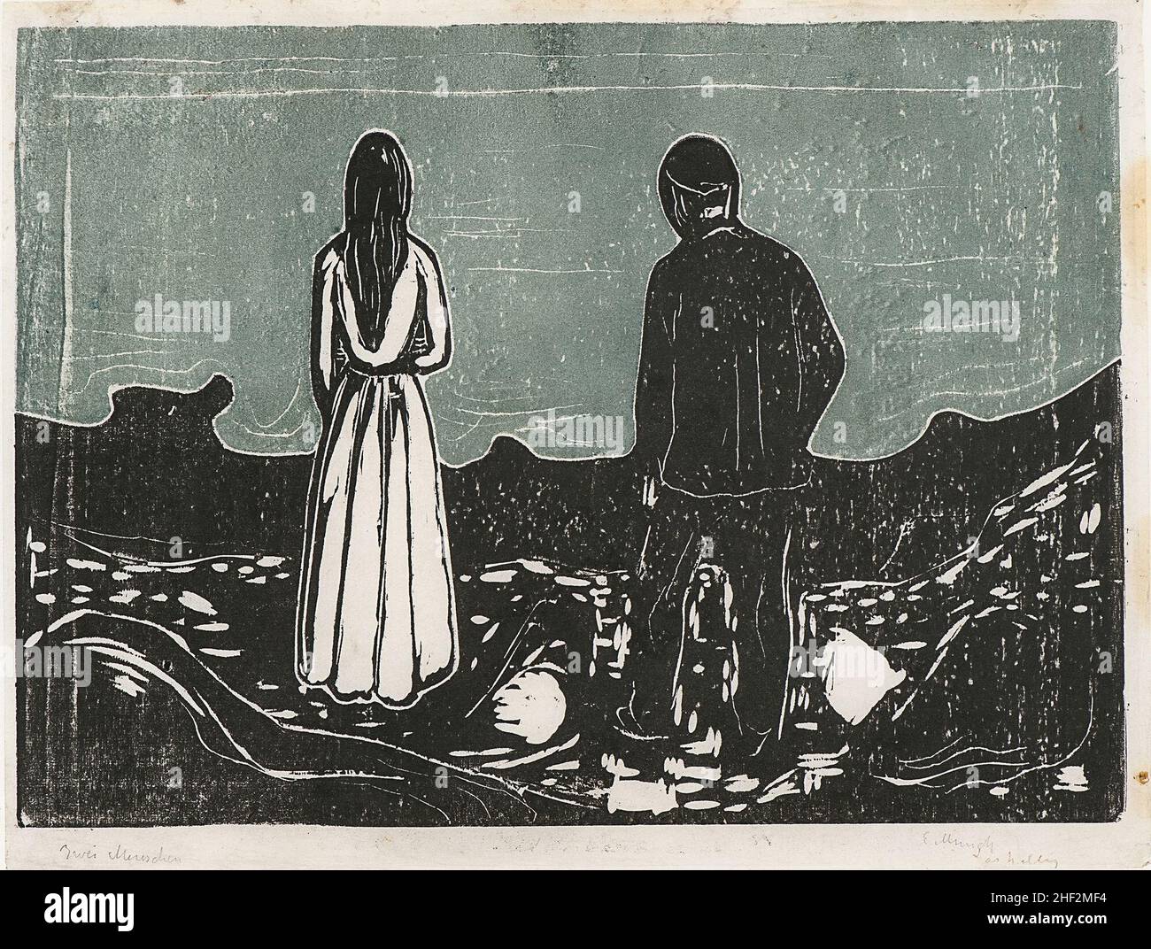 Two people the lonely ones hi-res stock photography and images - Alamy