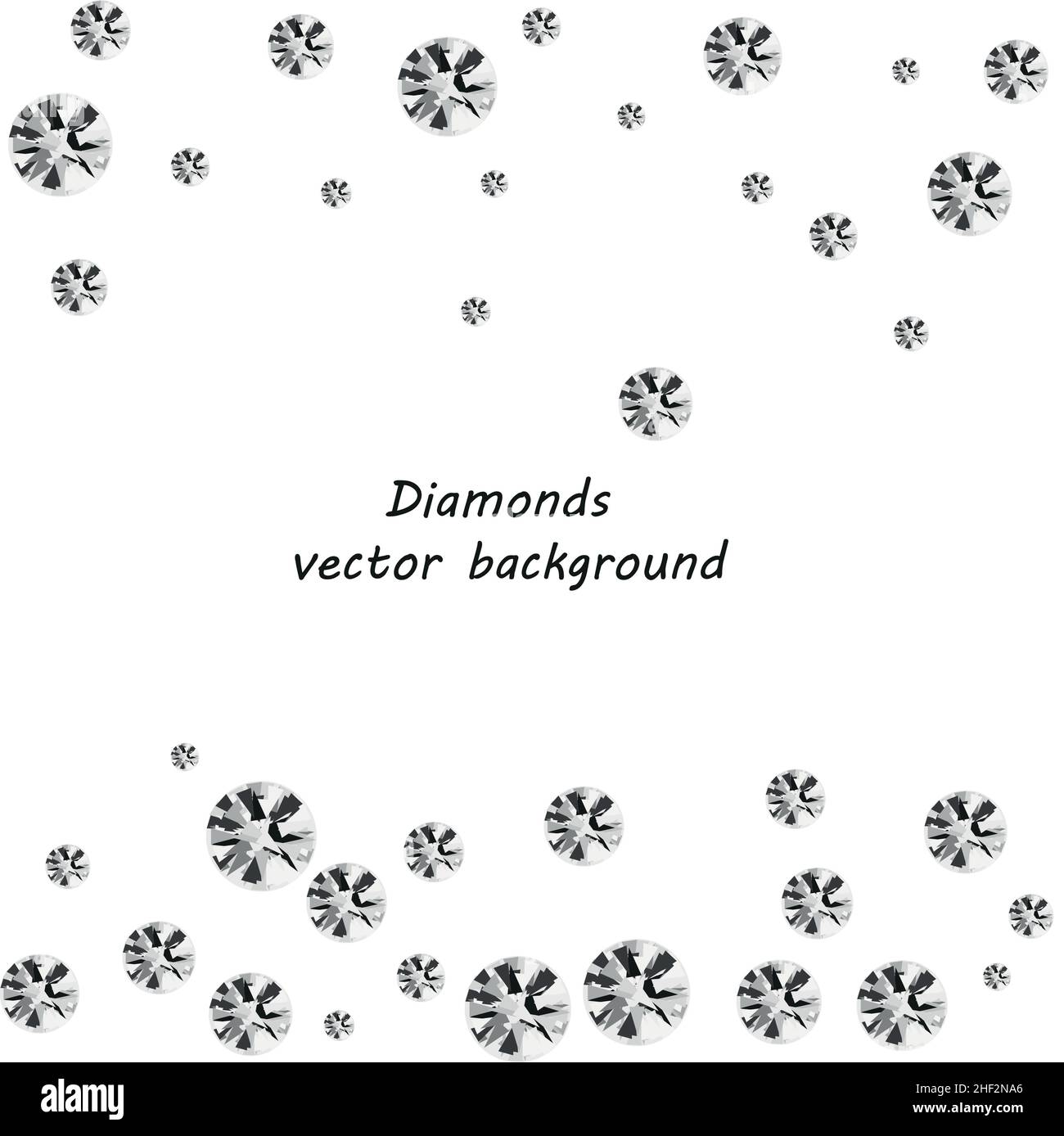 Vector Falling Diamonds