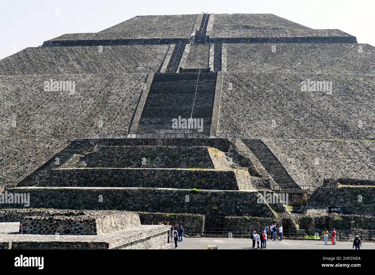 Pyramid of the Sun (Pirámide del Sol), Teotihuacan, State of Mexico ...