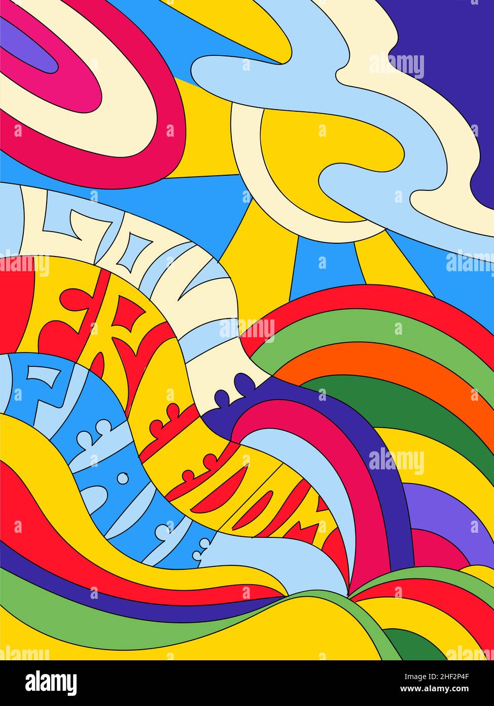 1970s Poster Art High Resolution Stock Photography and Images - Alamy
