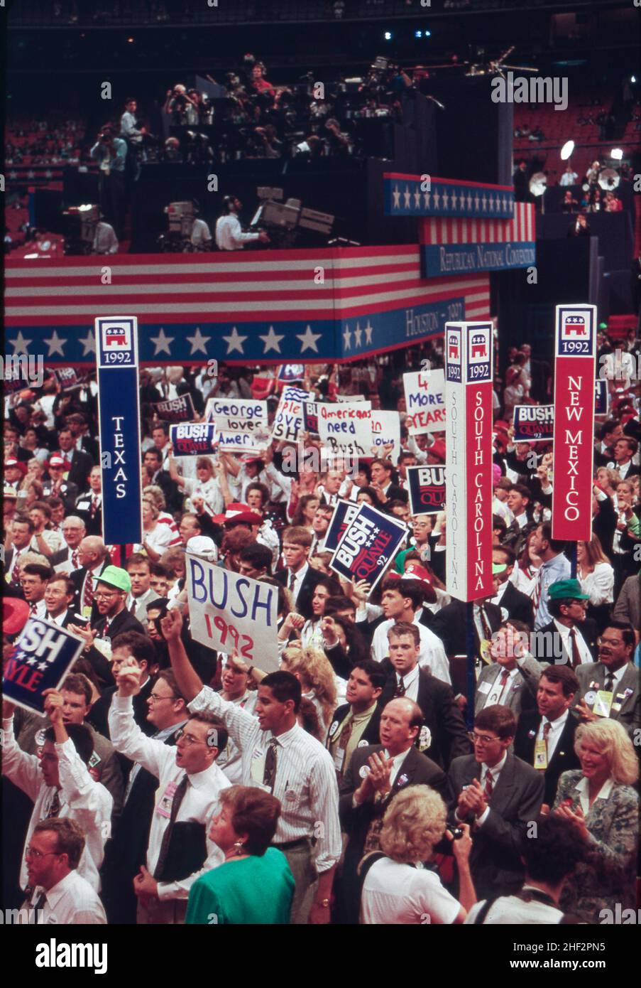 George bush 1992 campaign hi-res stock photography and images - Alamy