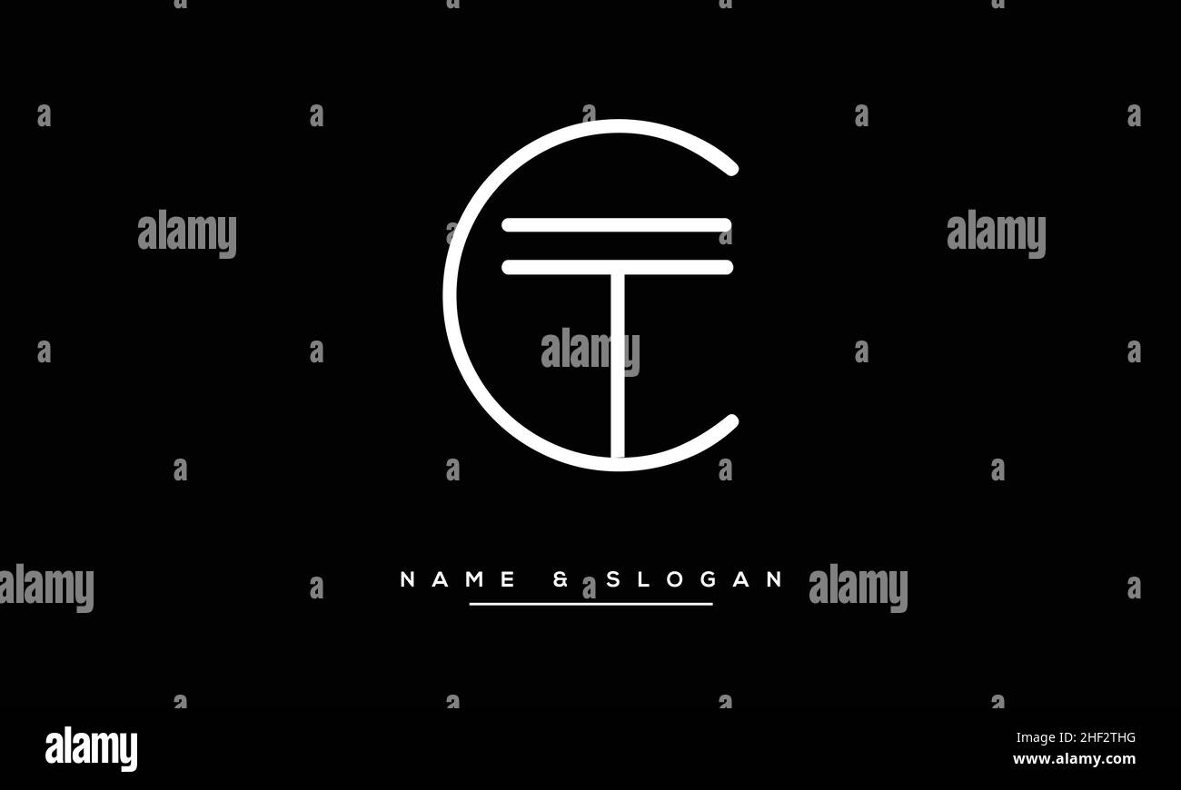 Ct logo vector vectors hi-res stock photography and images - Alamy