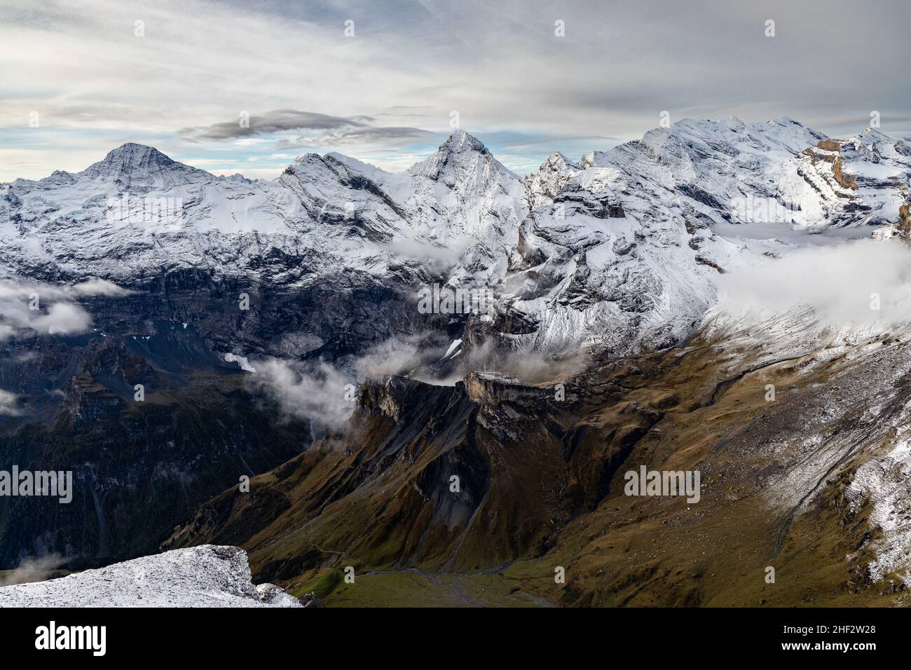Jungfrau and monch hi-res stock photography and images - Alamy