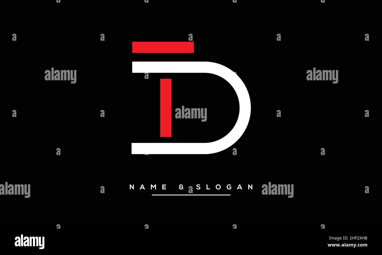 Td letters hi-res stock photography and images - Alamy