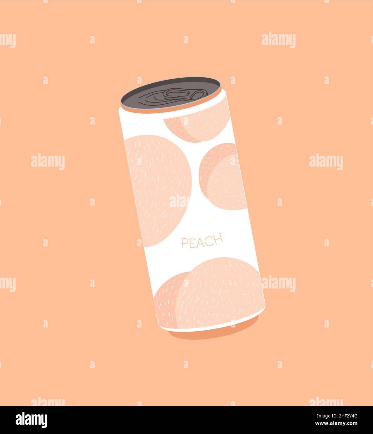 Fresh delicious peach market Stock Vector Images - Alamy