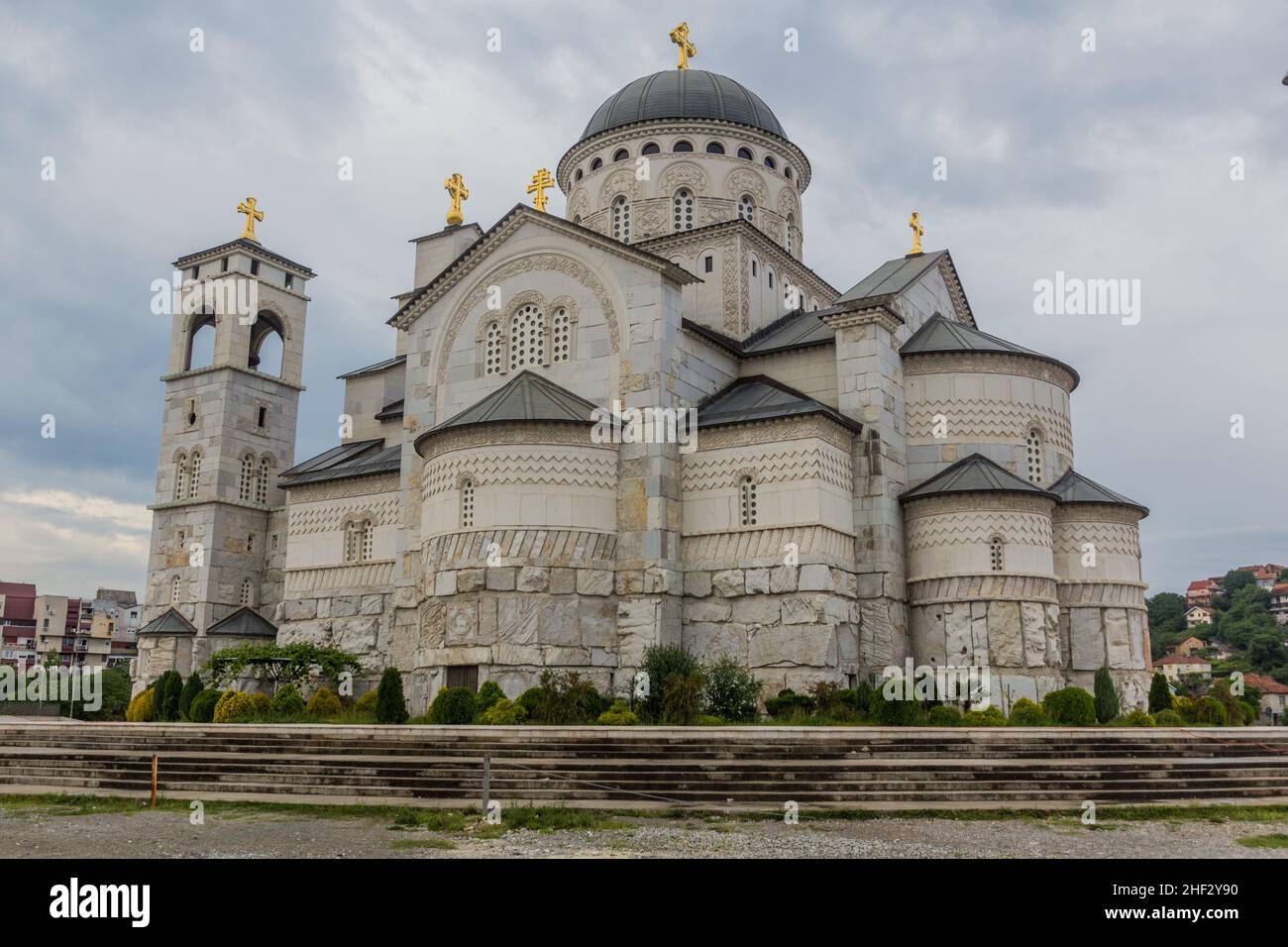 Cathedral of the Resurrection of Christ in Podgorica, capital of ...
