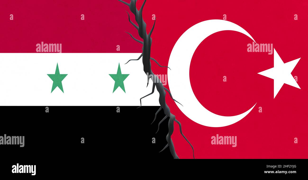 Syria and Turkey Stock Photo - Alamy