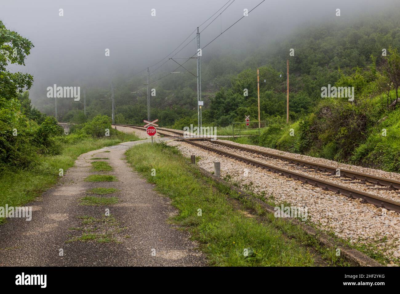 Train montenegro mountains hi-res stock photography and images - Alamy