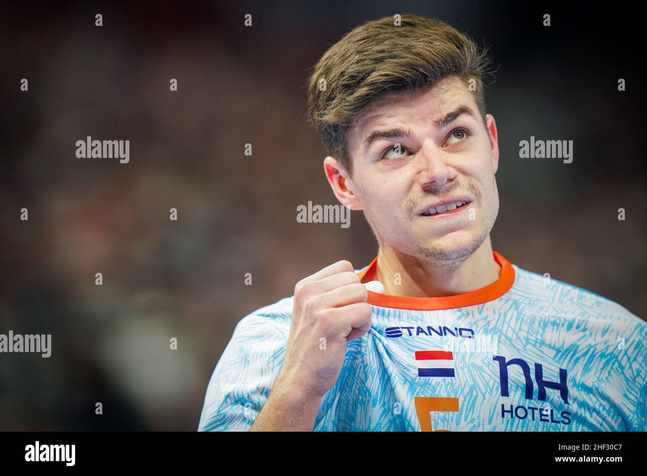 BUDAPEST, HUNGARY - JANUARY 13: Rutger Ten Velde of the Netherlands ...