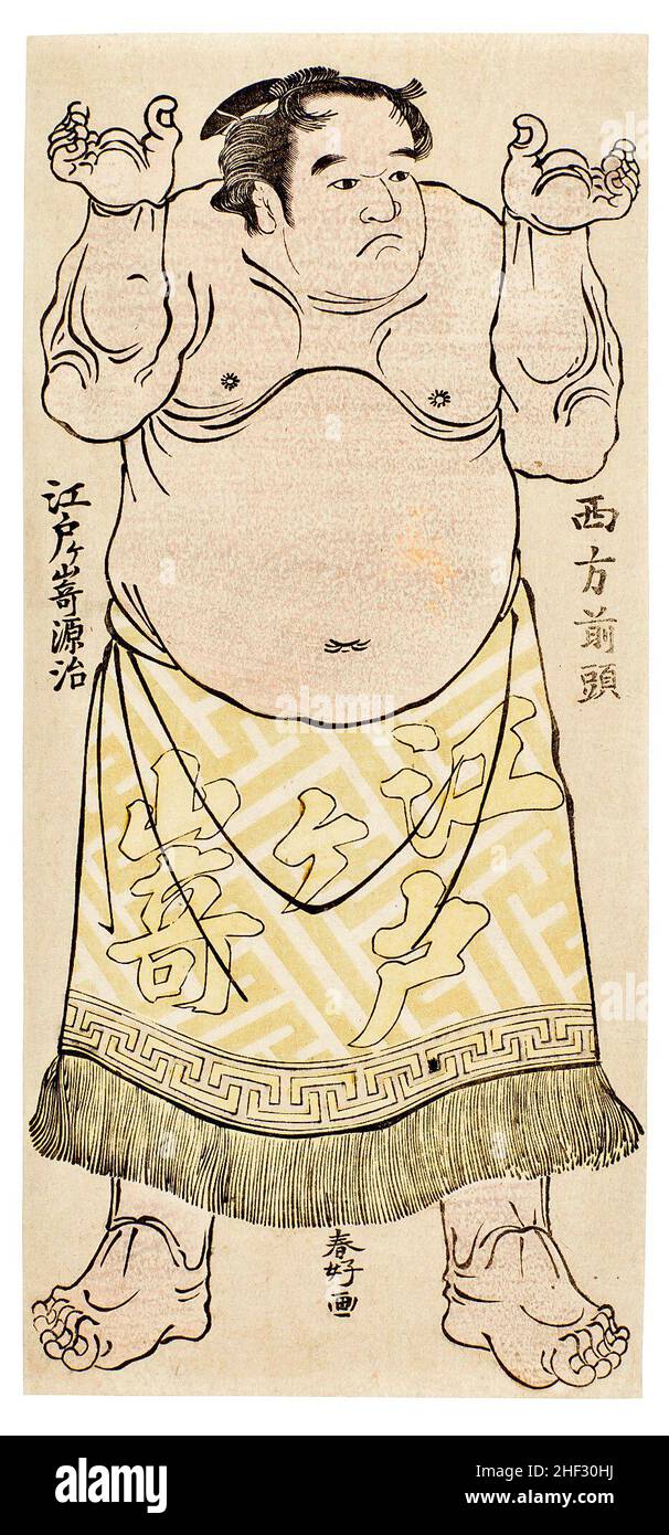 Sumo wrestler standing hi-res stock photography and images - Alamy