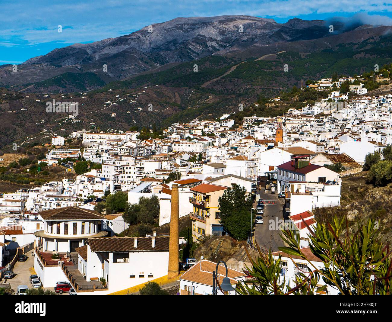 Competa is a white town in the mountains above Málaga in Andalucia ...