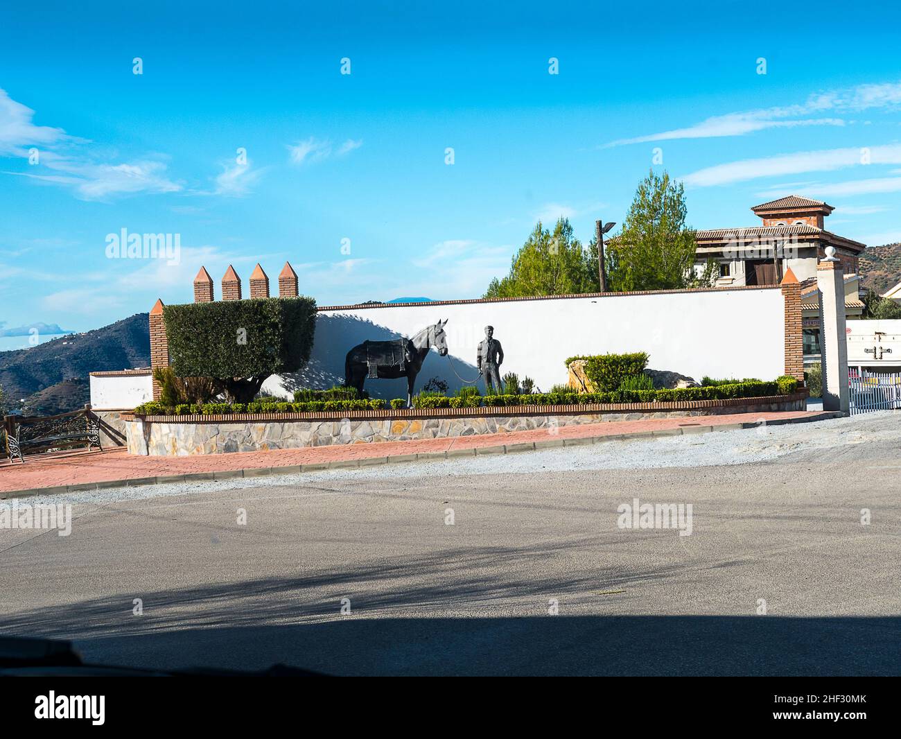Town square competa costa del hi-res stock photography and images - Alamy