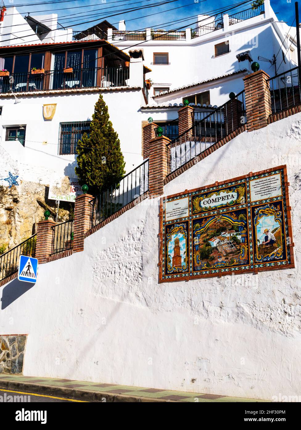 Competa is a white town in the mountains above Málaga in Andalucia ...