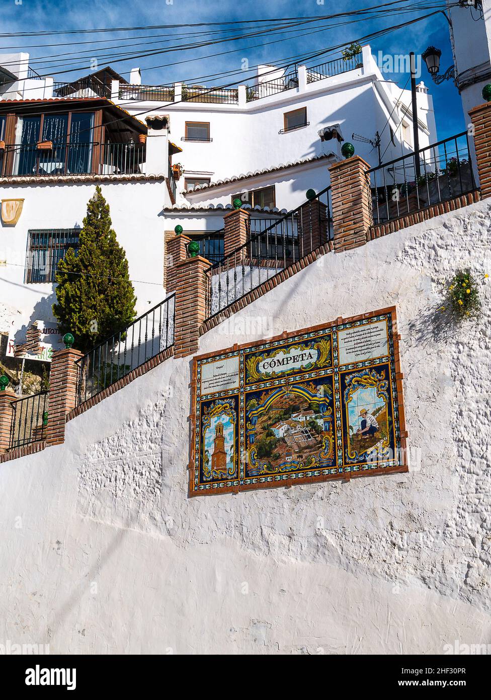 Competa is a white town in the mountains above Málaga in Andalucia ...
