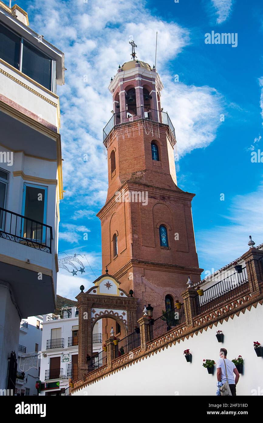 Competa is a white town in the mountains above Málaga in Andalucia ...