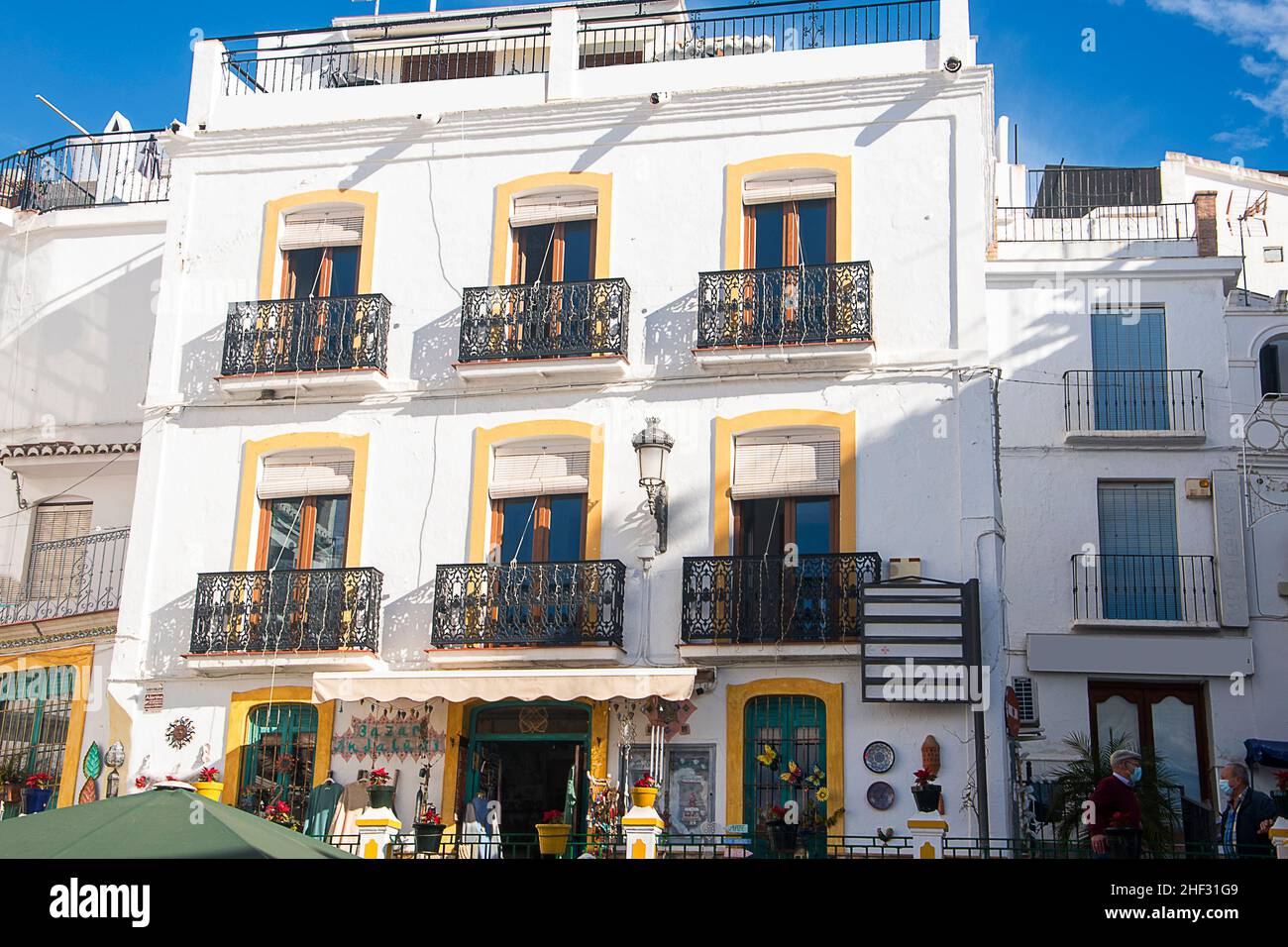 Competa is a white town in the mountains above Málaga in Andalucia ...