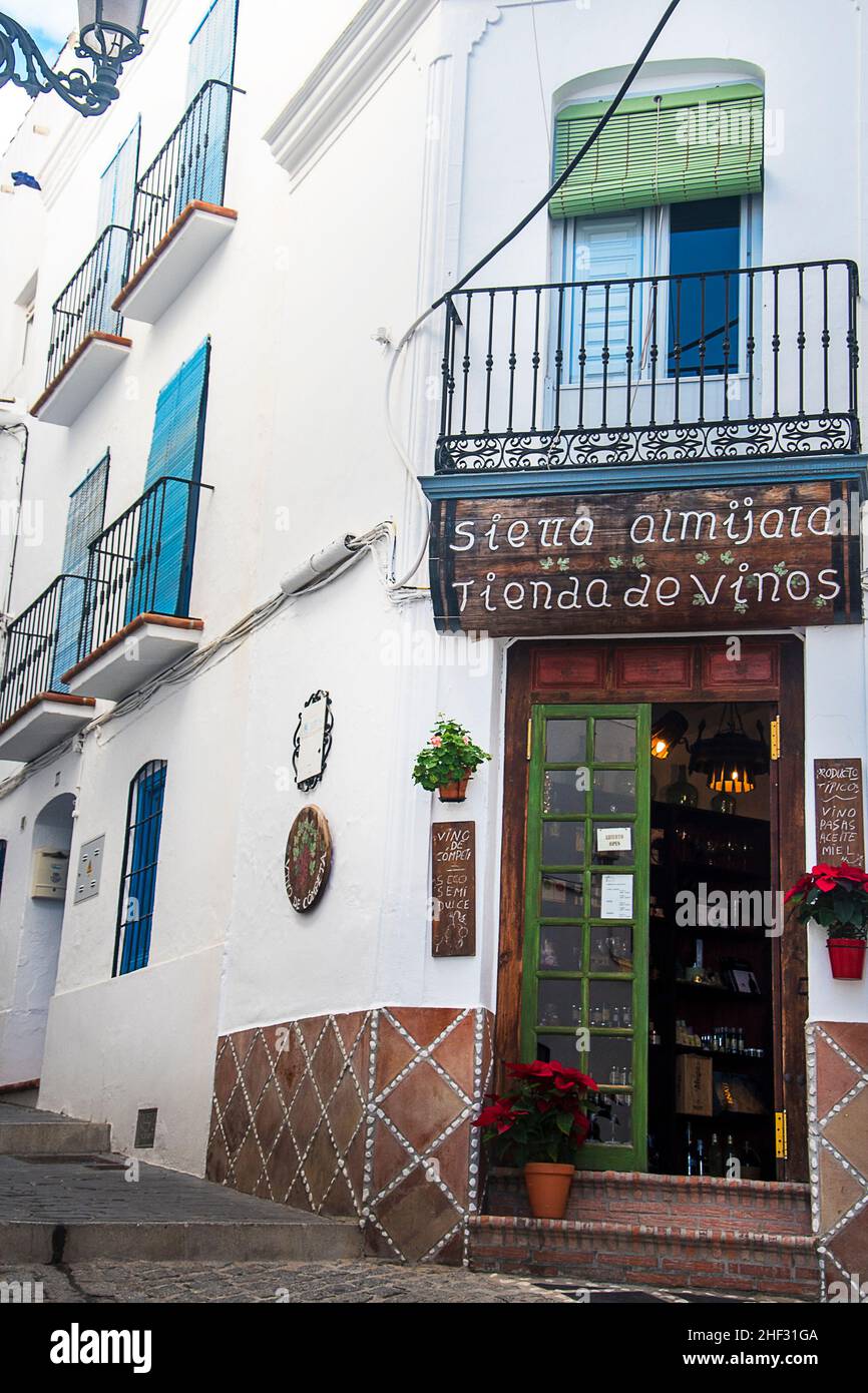 Competa is a white town in the mountains above Málaga in Andalucia ...
