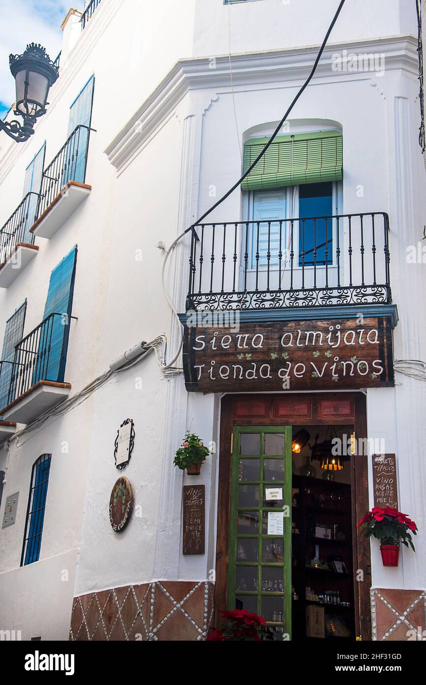 Competa is a white town in the mountains above Málaga in Andalucia ...