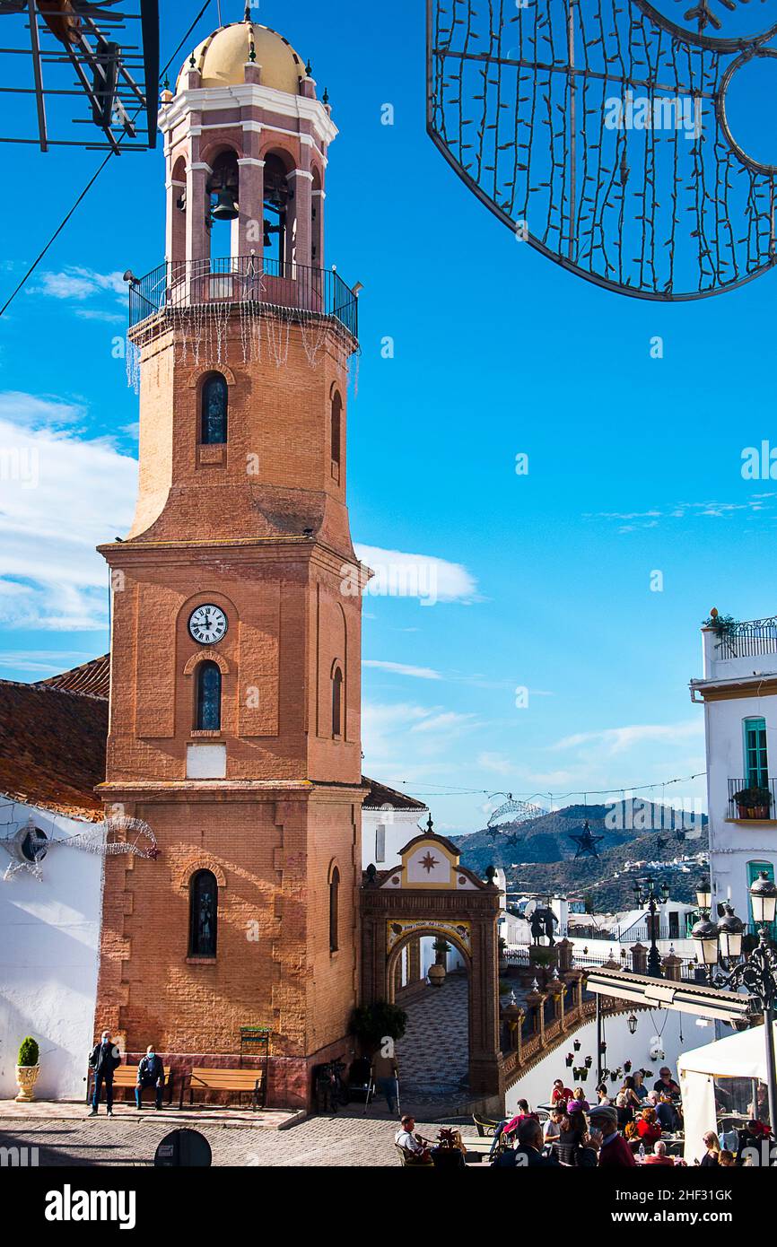 Competa is a white town in the mountains above Málaga in Andalucia ...
