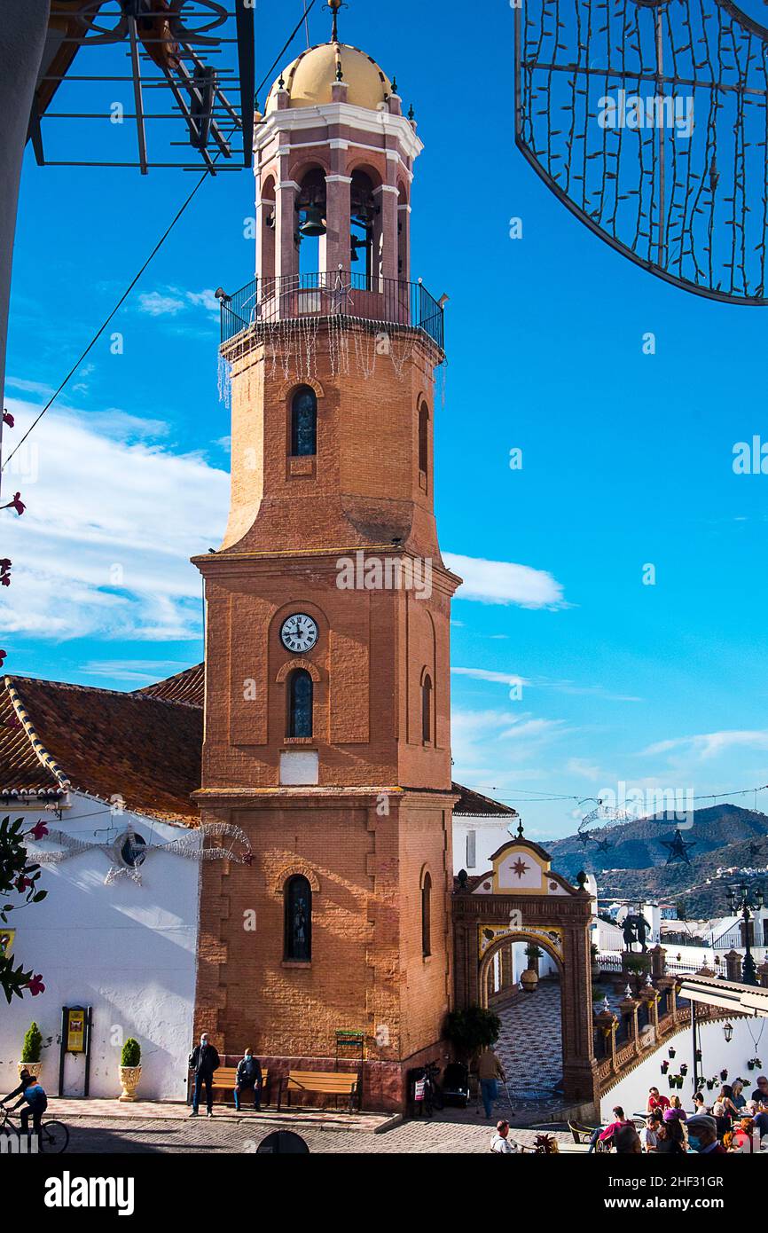 Competa is a white town in the mountains above Málaga in Andalucia ...