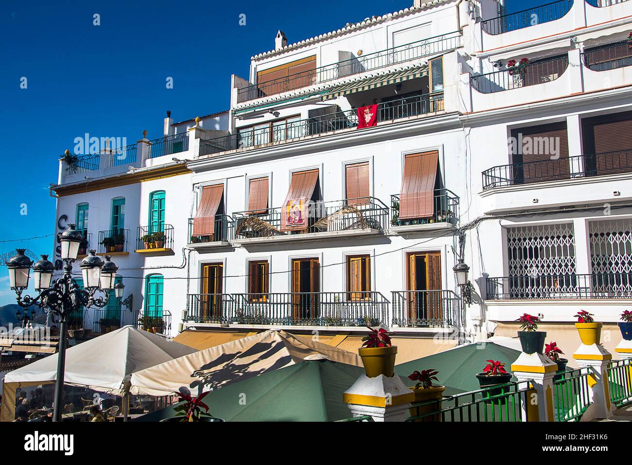 Competa is a white town in the mountains above Málaga in Andalucia ...