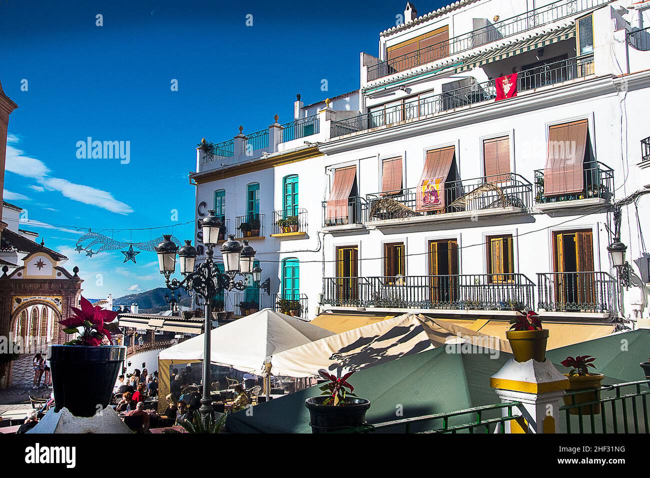 Competa is a white town in the mountains above Málaga in Andalucia ...