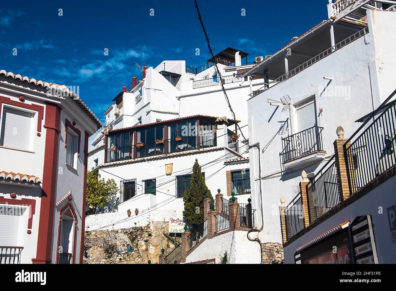 Competa is a white town in the mountains above Málaga in Andalucia ...