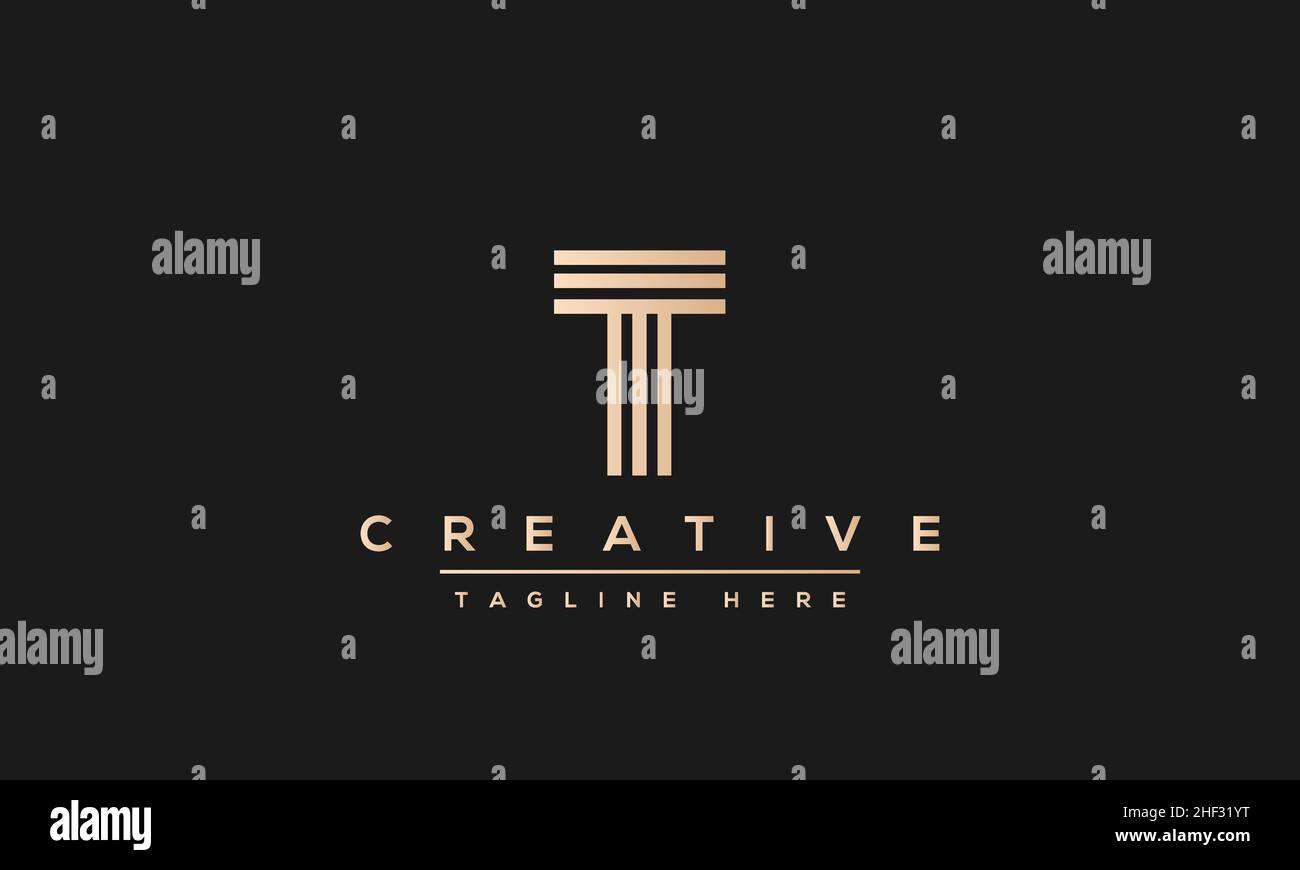 Modern creative T Logo Design and template. T TT icon initials based ...