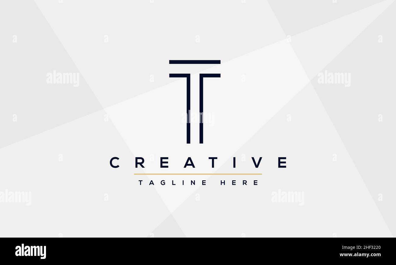 Modern creative T Logo Design and template. T TT icon initials based ...