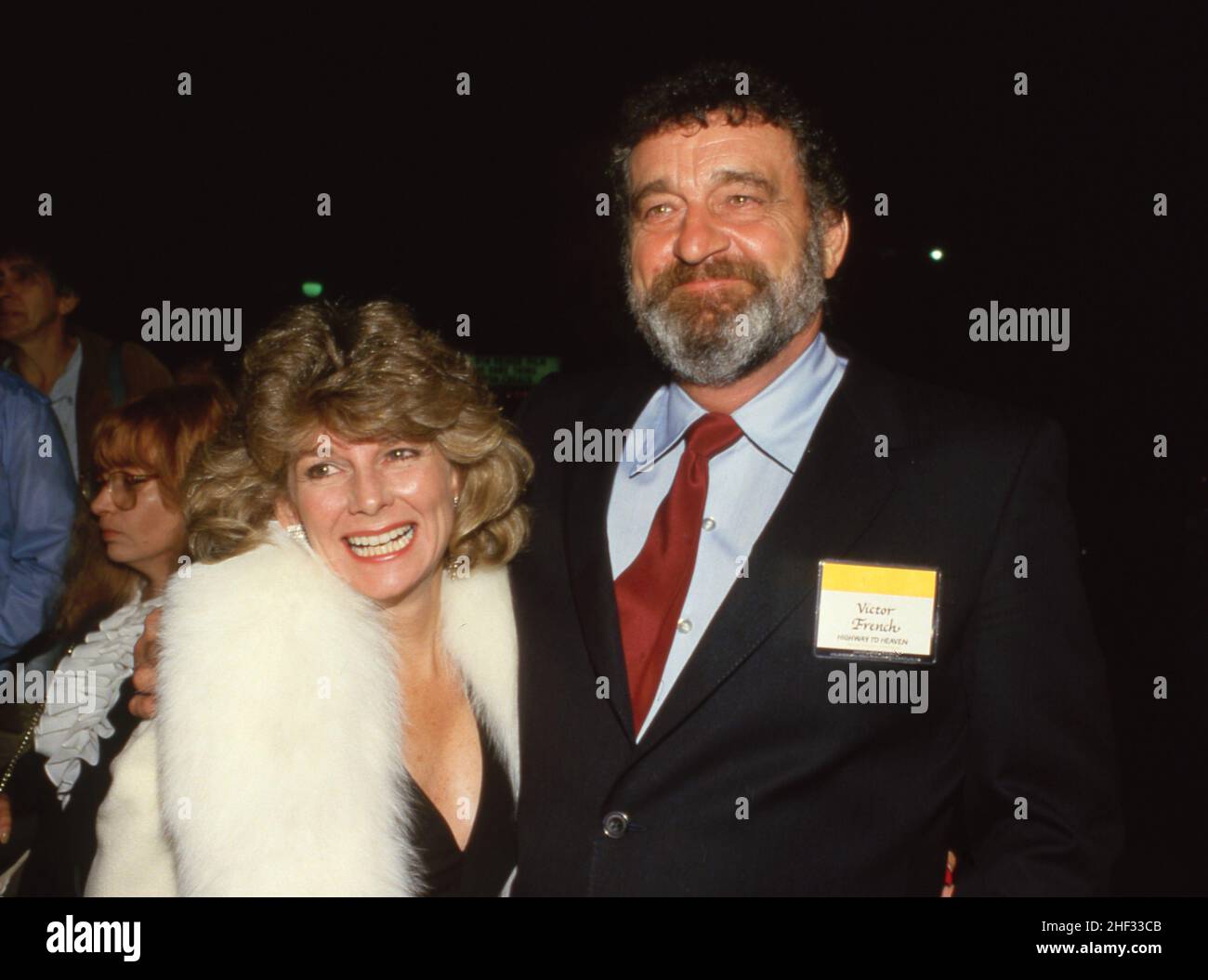 Victor French with Toby MacDonald Circa 1980's. Credit: Ralph Dominguez ...