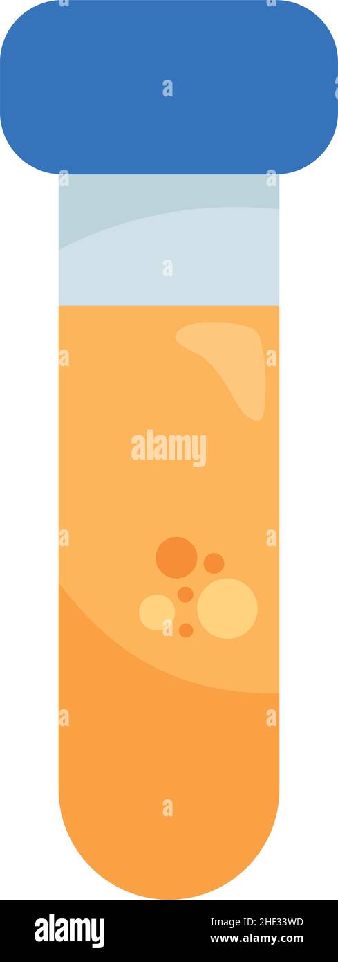 test tube icon on white background Stock Vector Image & Art - Alamy