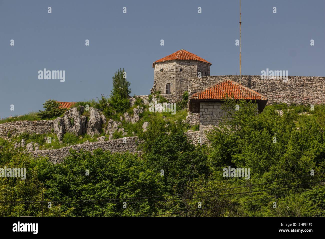 Bedem fortress in Niksic, Montenegro Stock Photo - Alamy