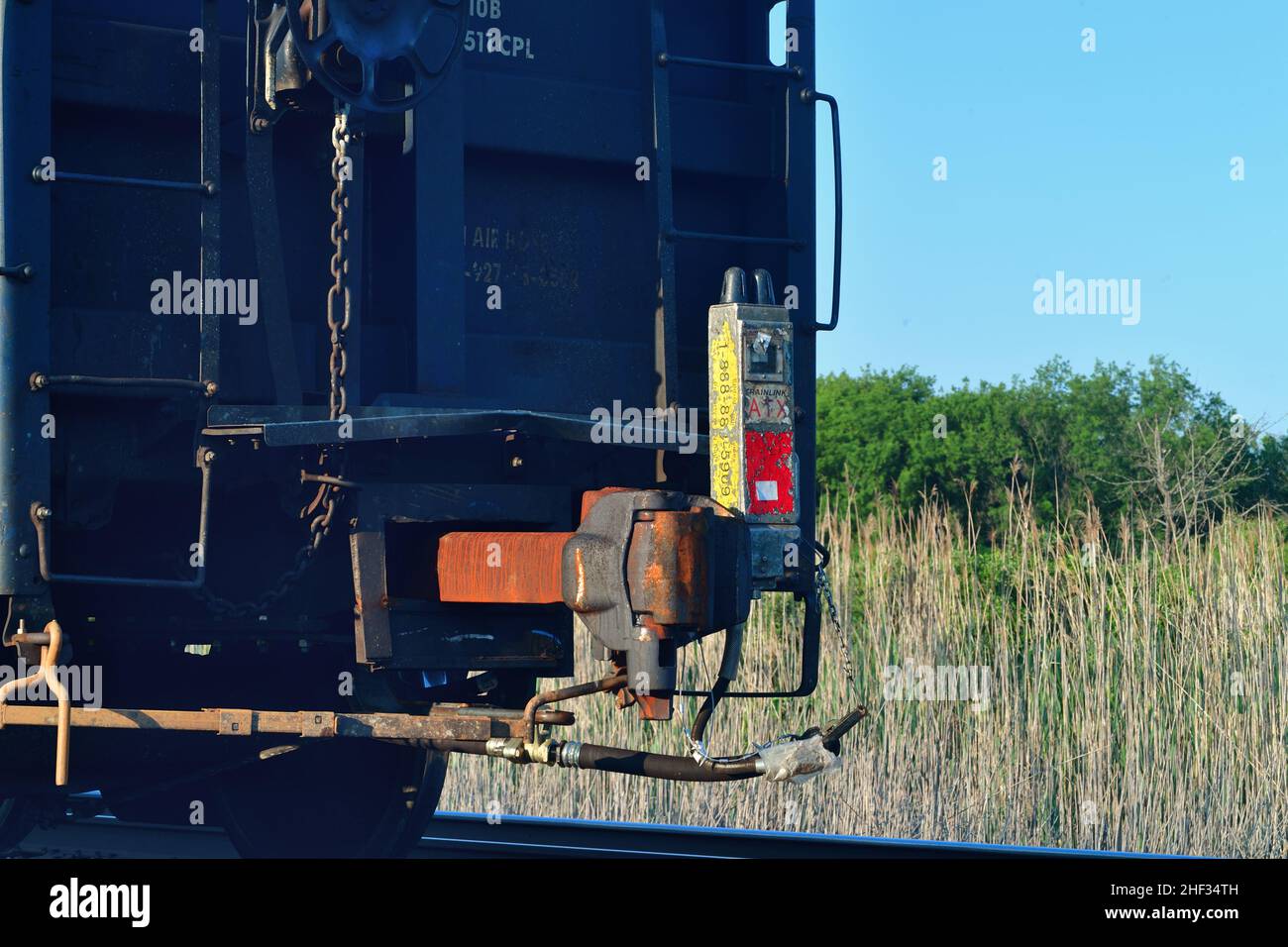Rear of train hi-res stock photography and images - Alamy