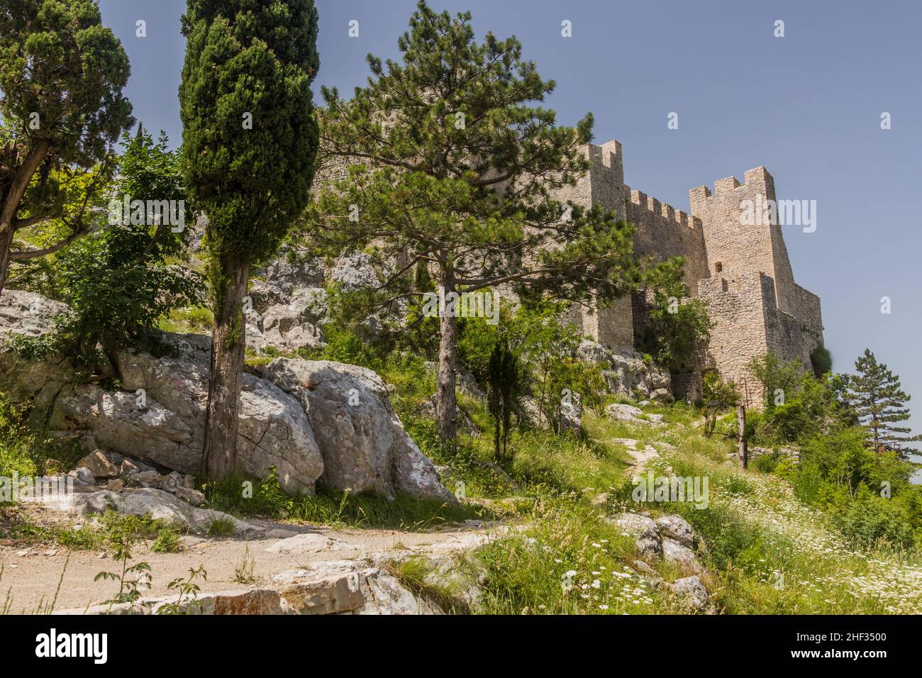 Blagaj Fortress (Stjepan-grad) near Mostar, Bosnia and Herzegovina ...