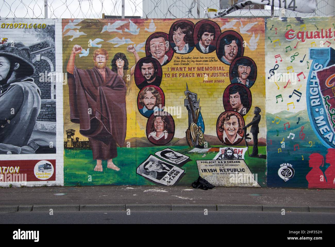 The Peace Lines are a series of separation walls located in Northern ...