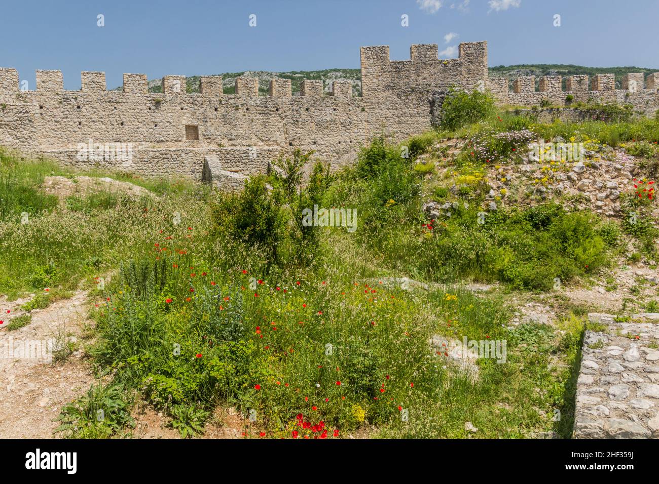 Blagaj Fortress (Stjepan-grad) near Mostar, Bosnia and Herzegovina ...
