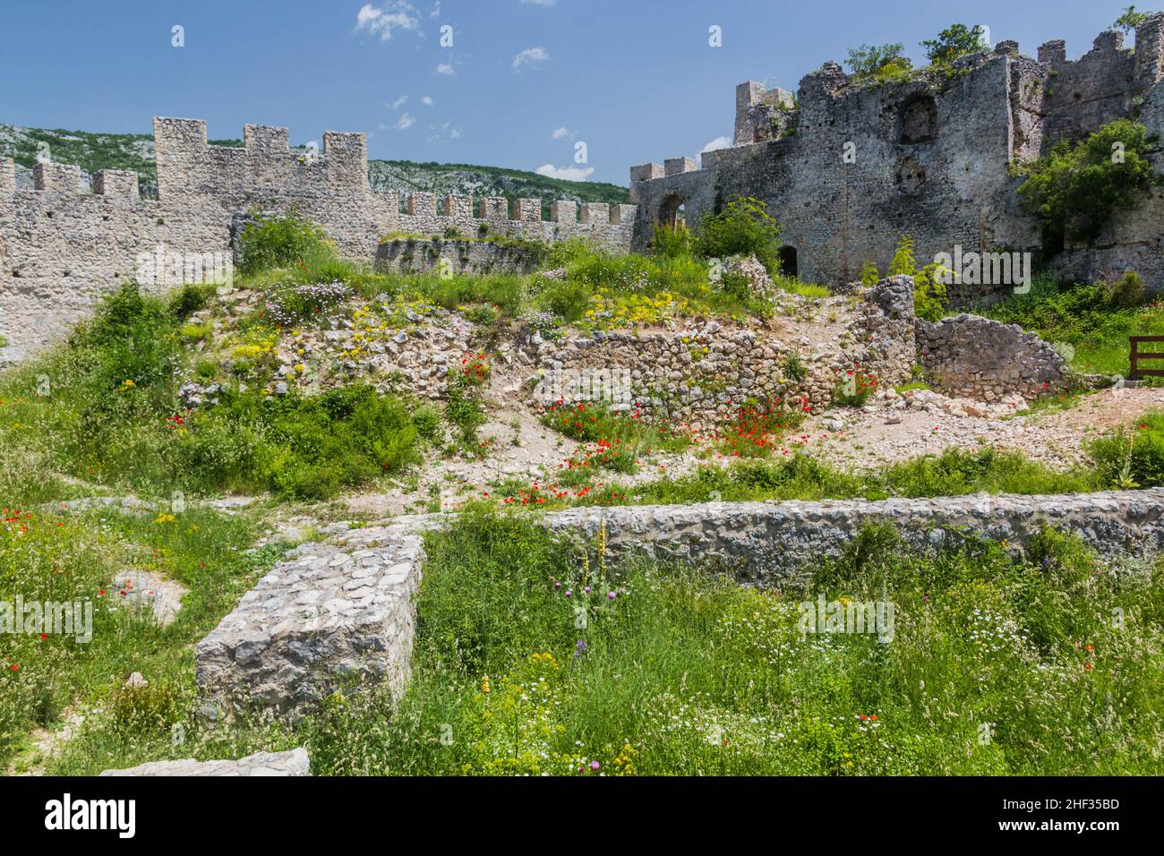 Blagaj Fortress (Stjepan-grad) near Mostar, Bosnia and Herzegovina ...