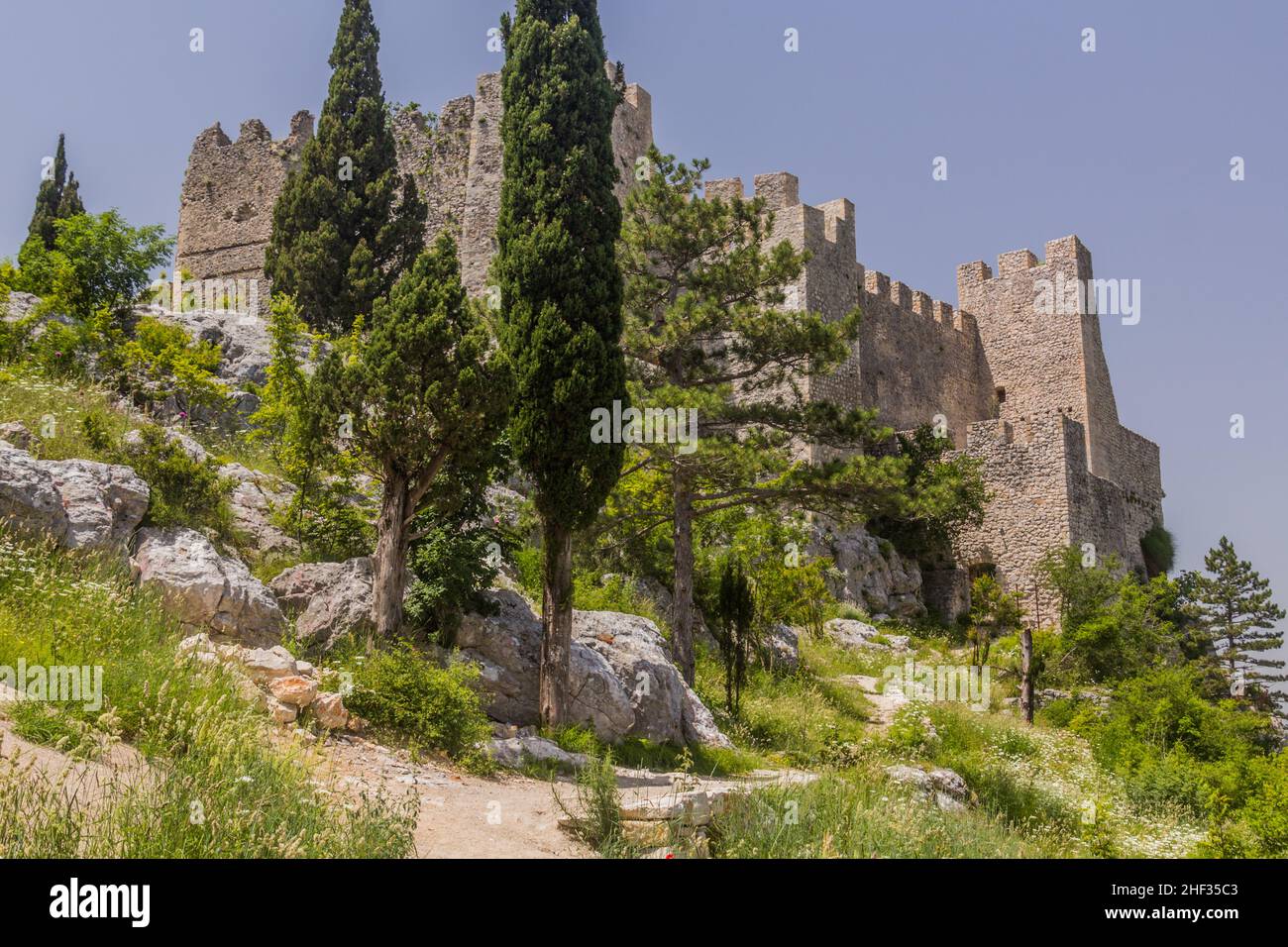Blagaj Fortress (Stjepan-grad) near Mostar, Bosnia and Herzegovina ...