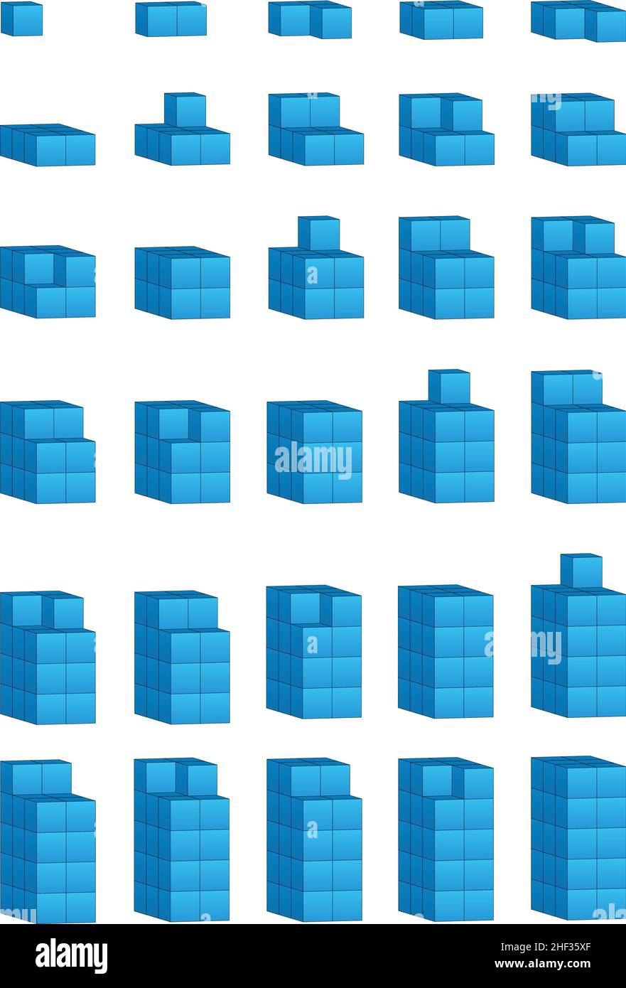 30 boxes Stock Vector Images - Alamy