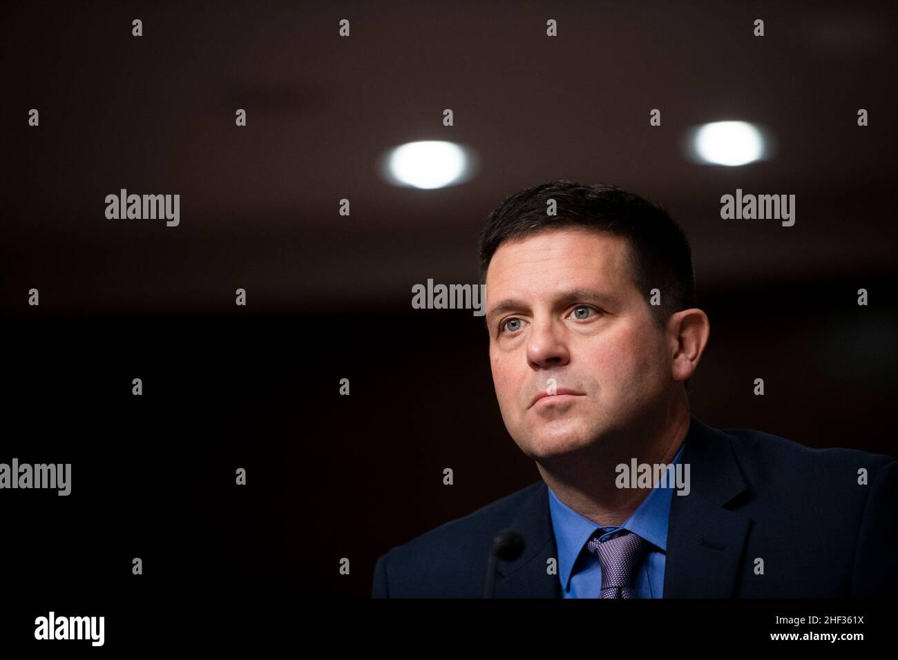 Washington, Vereinigte Staaten. 13th Jan, 2022. John F. Plumb appears ...