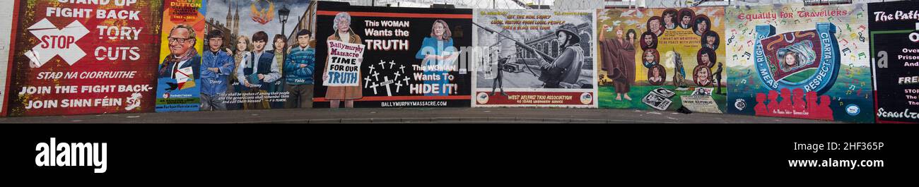 The Peace Lines are a series of separation walls located in Northern ...