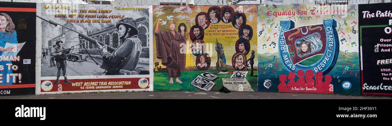 The Peace Lines are a series of separation walls located in Northern ...