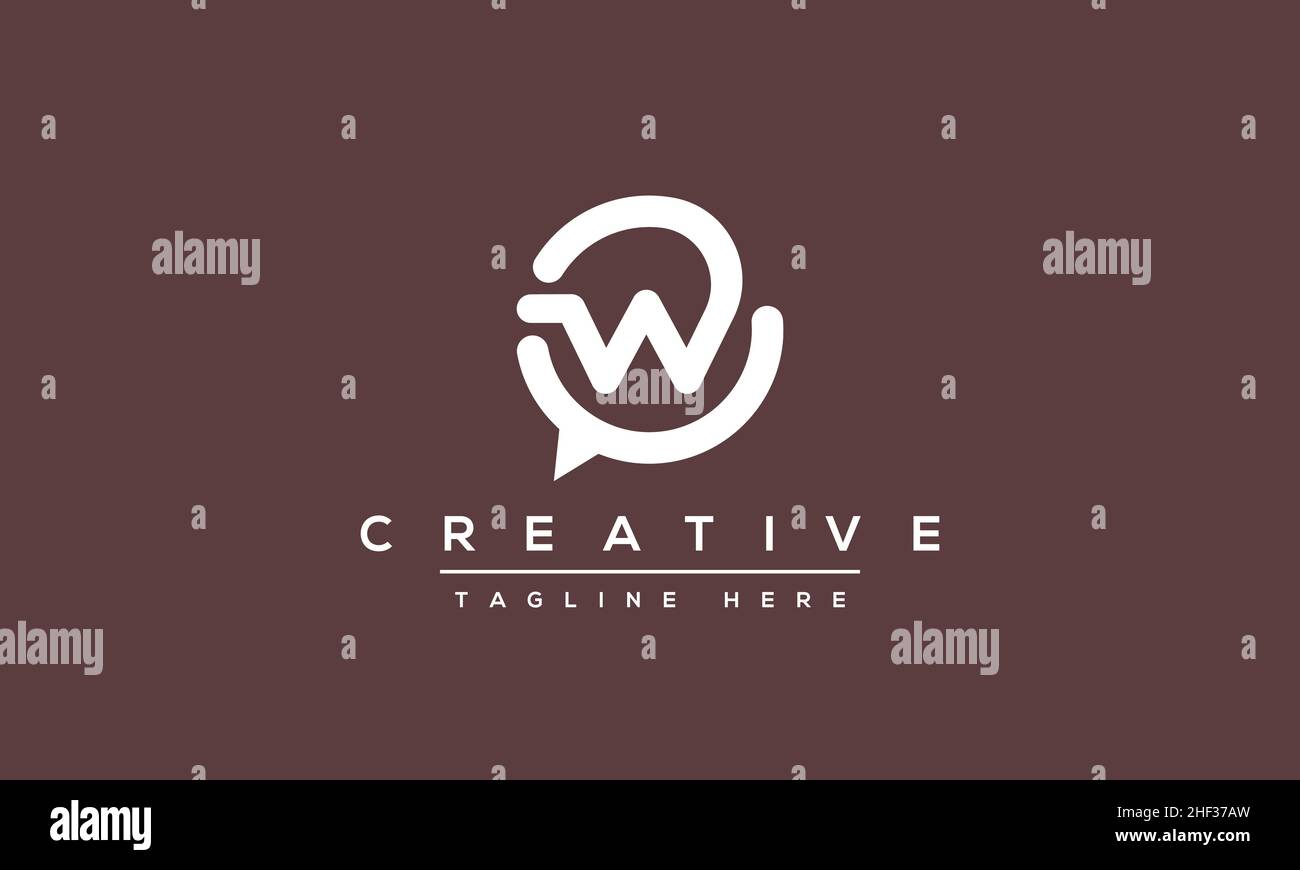 W letter logo Design Modern Monogram Icon. W WW initials based Template ...