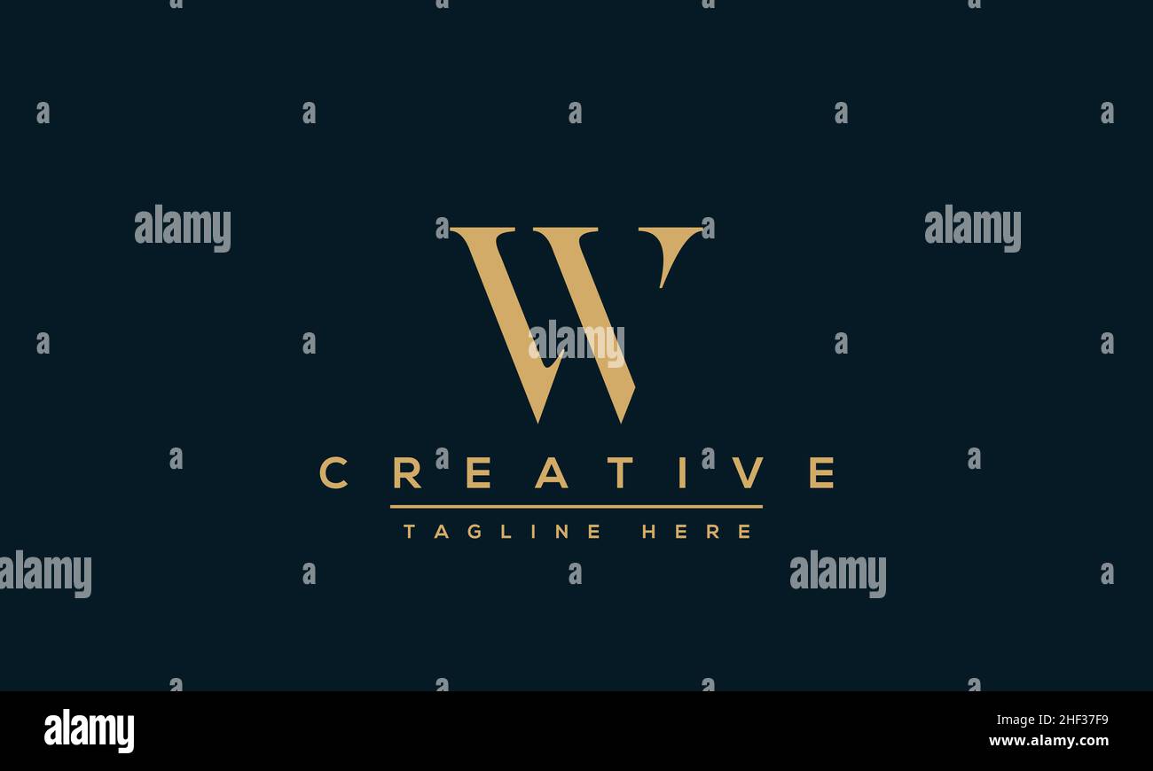 W letter logo Design Modern Monogram Icon. W WW initials based Template ...