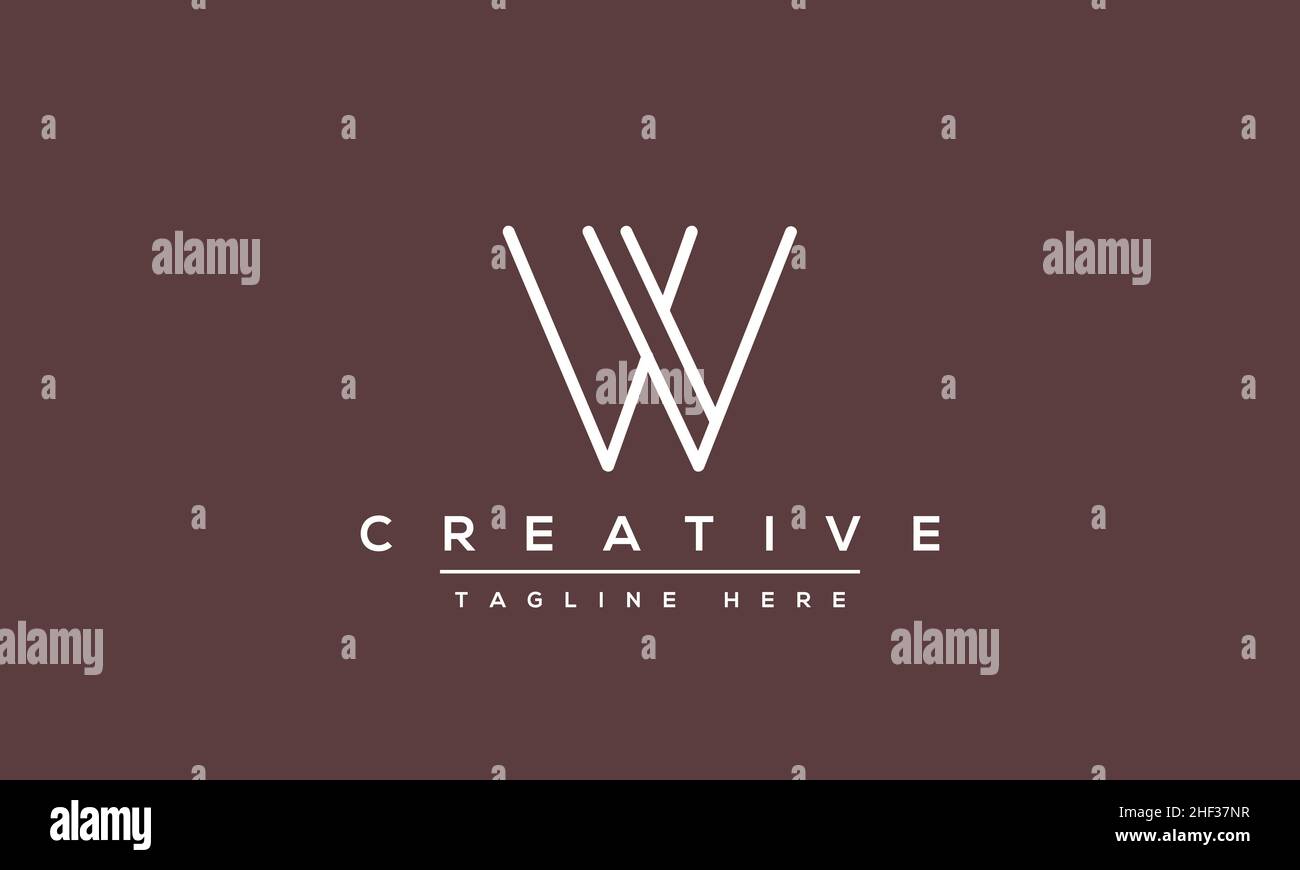 W letter logo Design Modern Monogram Icon. W WW initials based Template ...