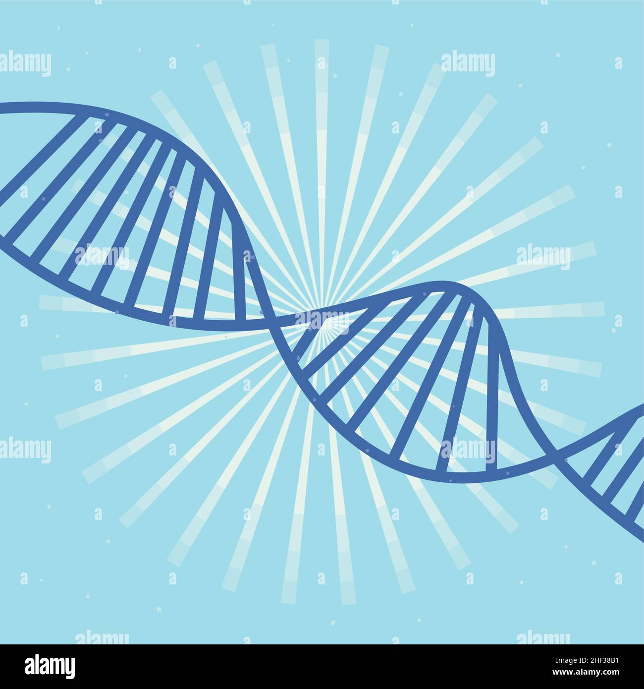 dna strand with decorative burst illustration Stock Vector Image & Art ...