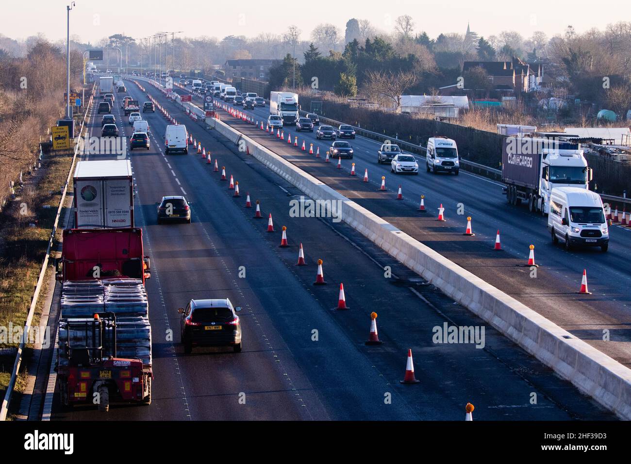 M4 smart motorway upgrade hi-res stock photography and images - Alamy