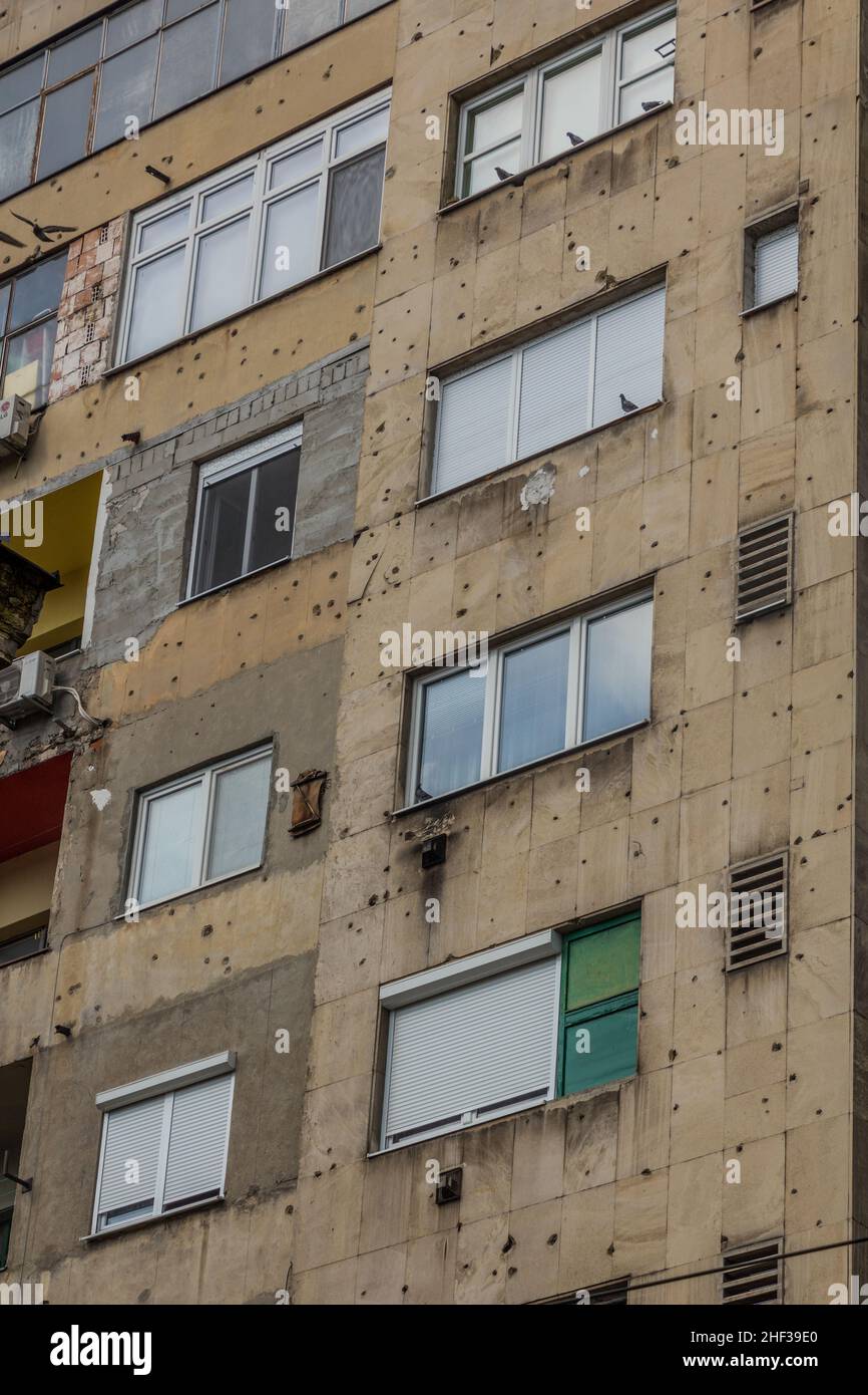 Bullet Holes In House