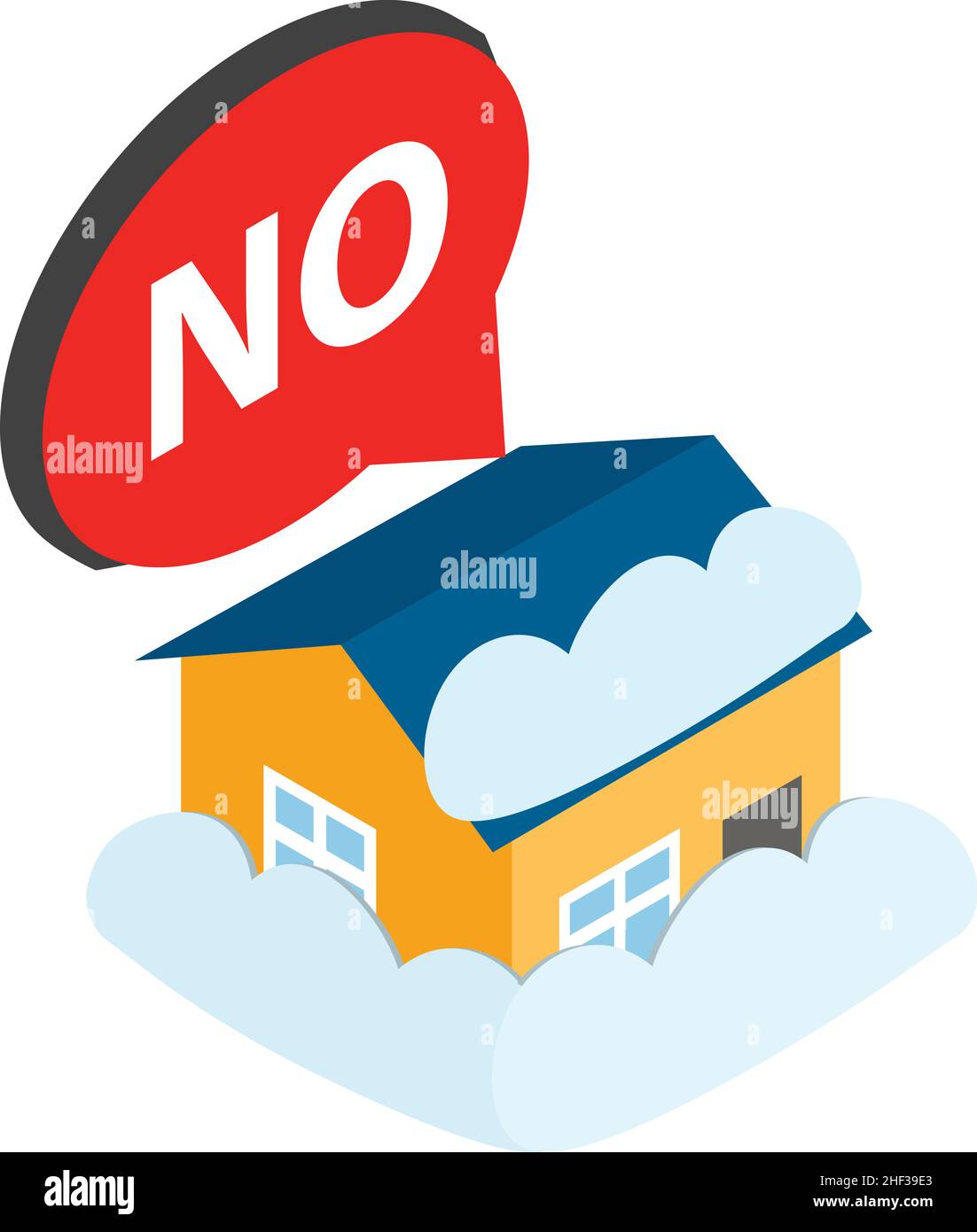 Blizzard aftermath Stock Vector Images - Alamy