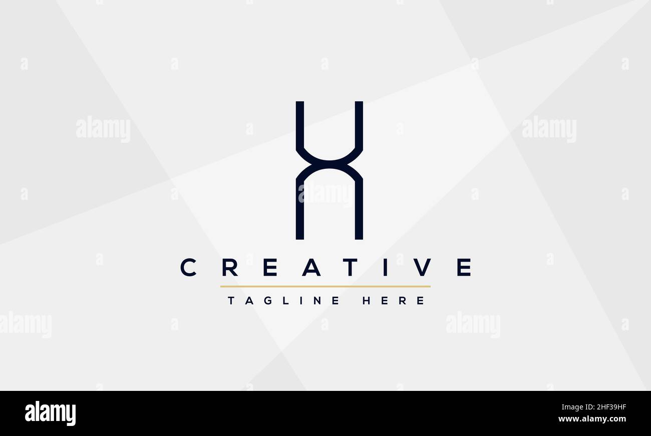 X letter logo Design Modern Monogram Icon. X XX initials based Template ...